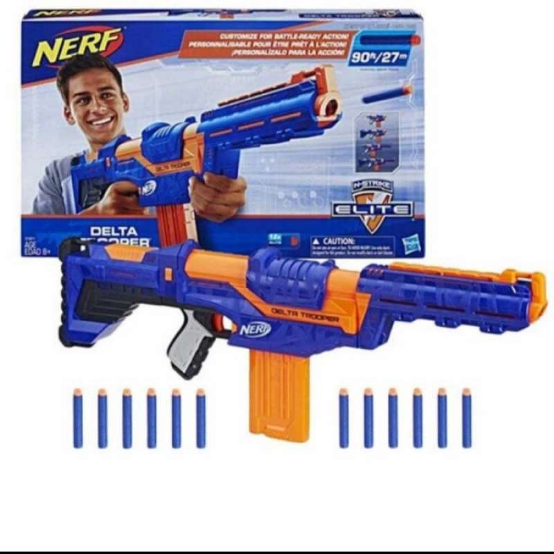 Promo Nerf Delta Trooper Original Hasbro Mainan Pistol Anak Diskon 17% ...