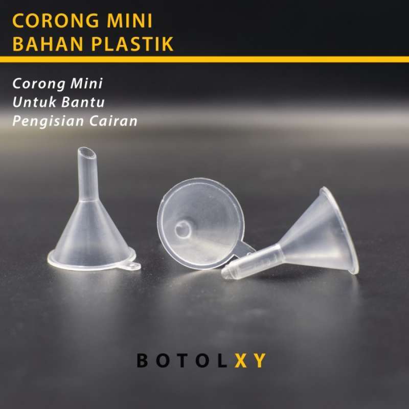 Promo Corong Mini Plastik / Mini Funnel untuk Botol Parfum Kecil Diskon ...