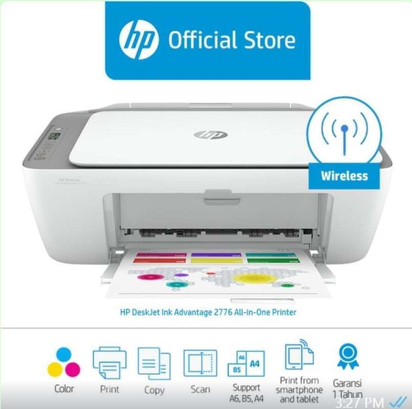 Jual Hp Deskjet Ink Advantage 2775 & 2776 All-In-One Printer di Seller ...
