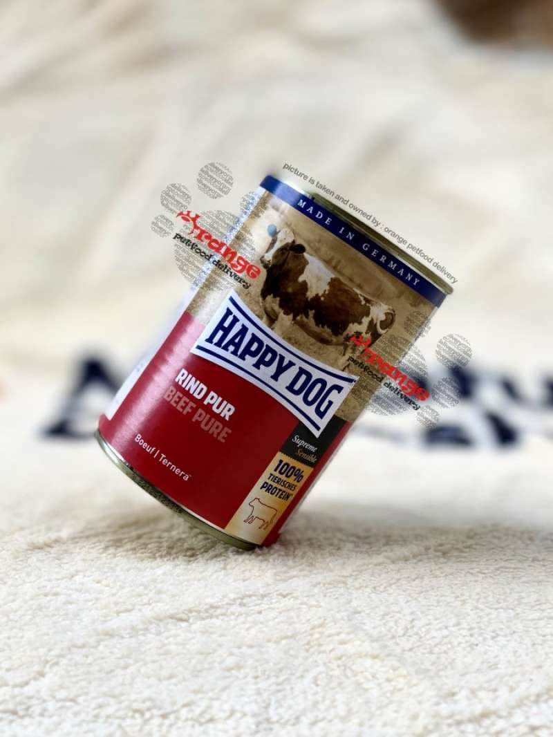 Promo Happy Dog Beef Pure 400 Gr - Makanan Kaleng Kornet Basah Wet Food ...
