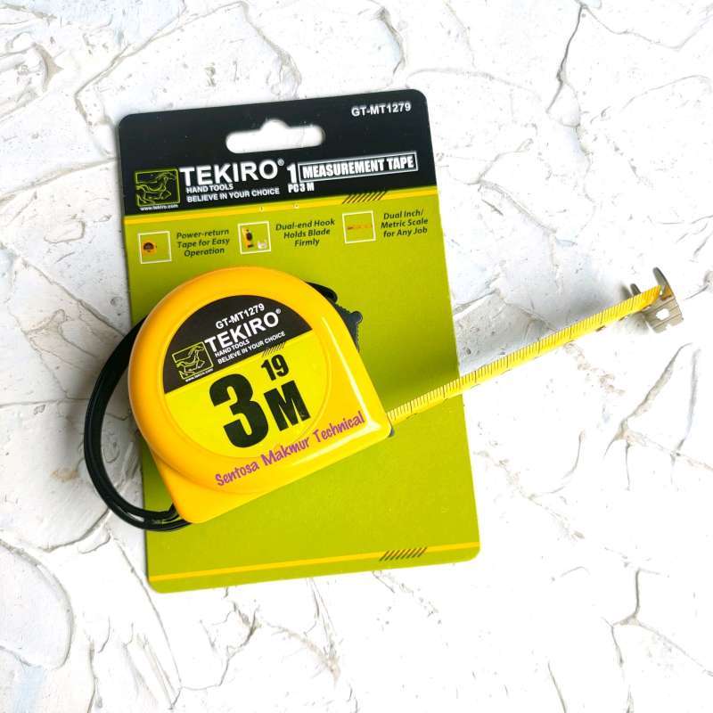 Jual Meteran Tekiro Kuning 💯 Harga Murah & Kualitas Terbaik Oktober 2025