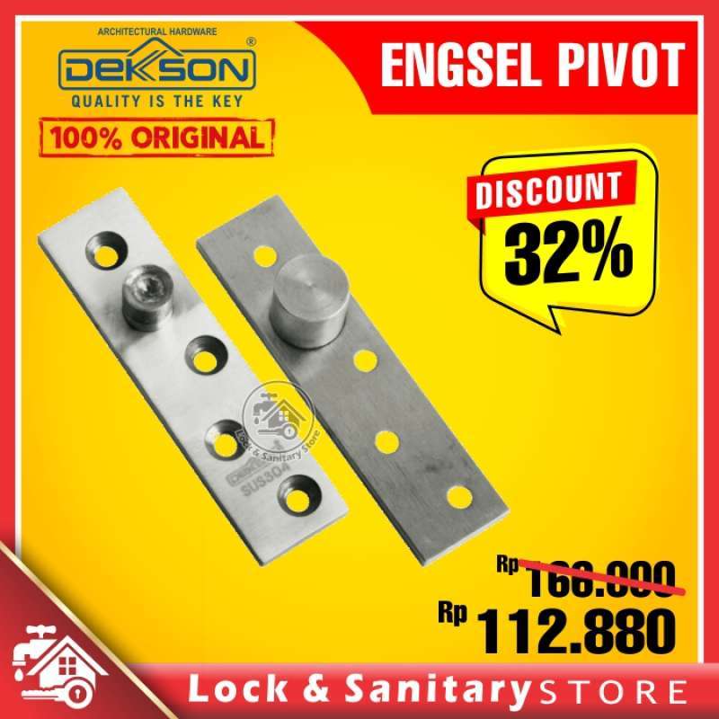 Promo Engsel Pivot Dekson Dekkson ESS PV 001 SSS Pivot Hinge Engsel ...
