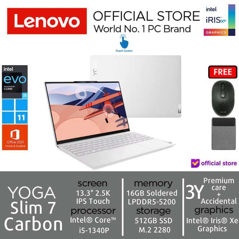 Promo Lenovo Yoga Slim 7i Carbon 2QID Ultrabook [Core i5 1340P EVO/16GB ...
