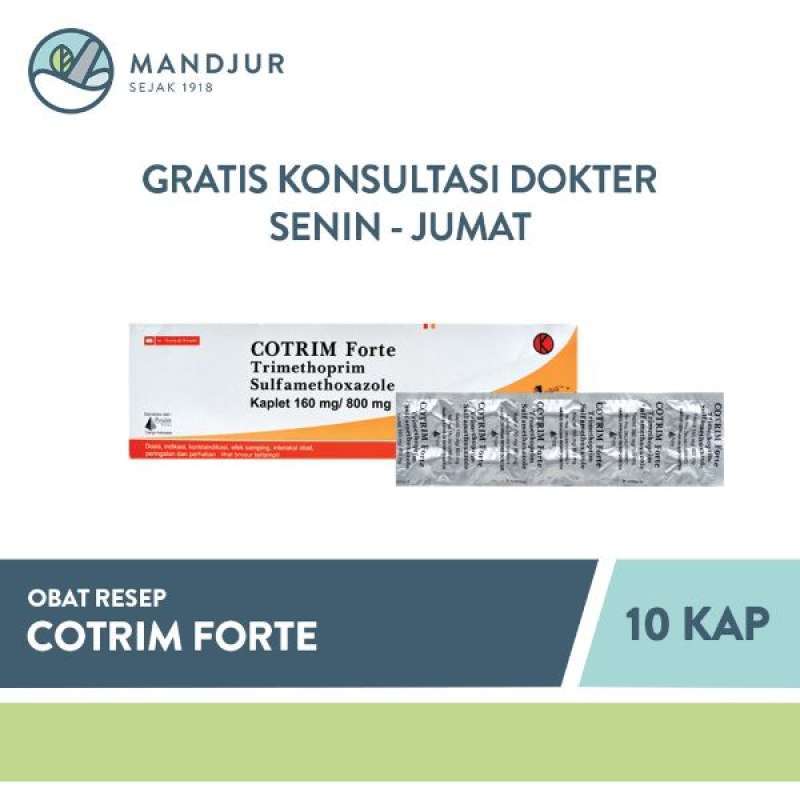 Jual Cotrim Forte 10 Kaplet Di Seller Apotek Mandjur Official Store - Kebon Sirih, Kota Jakarta ...
