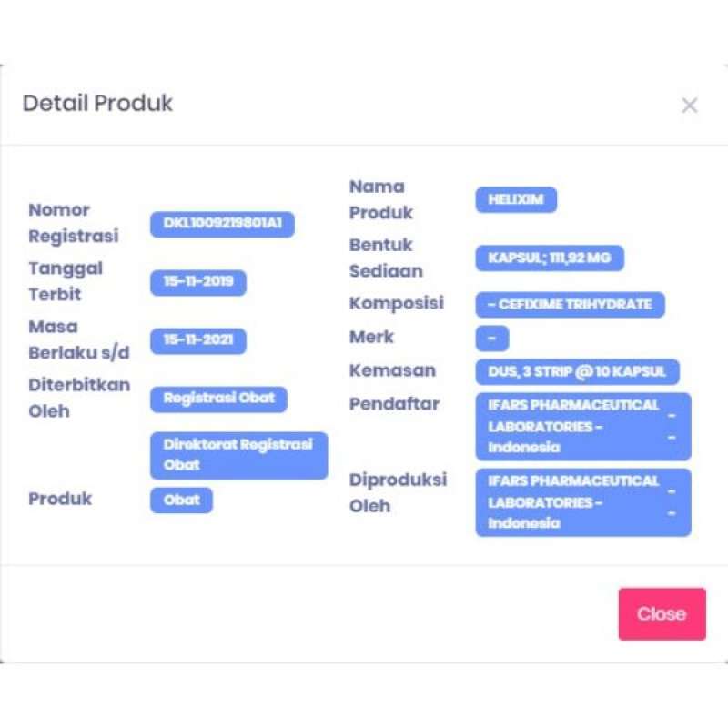 Jual Helixim 100 Mg 10 Kapsul Di Seller Apotek Mandjur Official Store ...