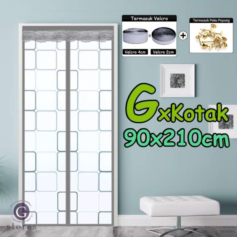 Promo Tirai Magnet Premium EVA Gorden Magnet Anti Nyamuk Ruangan AC ...