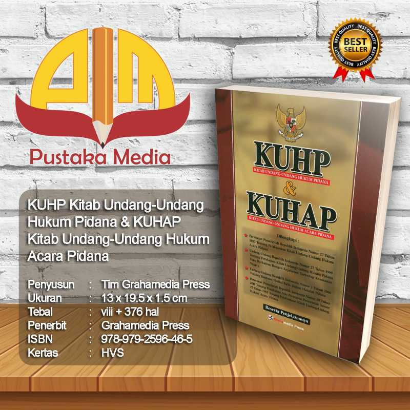 Jual KUHP Kitab Undang-Undang Hukum Pidana & KUHAP Kitab Undang-Undang ... Jual KUHP Kitab Undang-Undang Hukum Pidana & KUHAP Kitab Undang-Undang ...