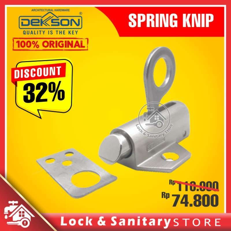 Promo Spring Knip Dekson Dekkson SK 018 BR SN Spring Knife Kunci ...