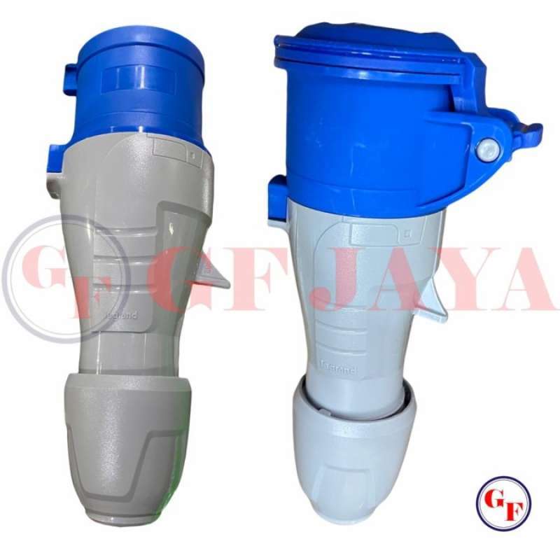 Promo Mobile Mounting 16A 3 Pin / 3 Kaki IP44 LEGRAND Soket Socket ...