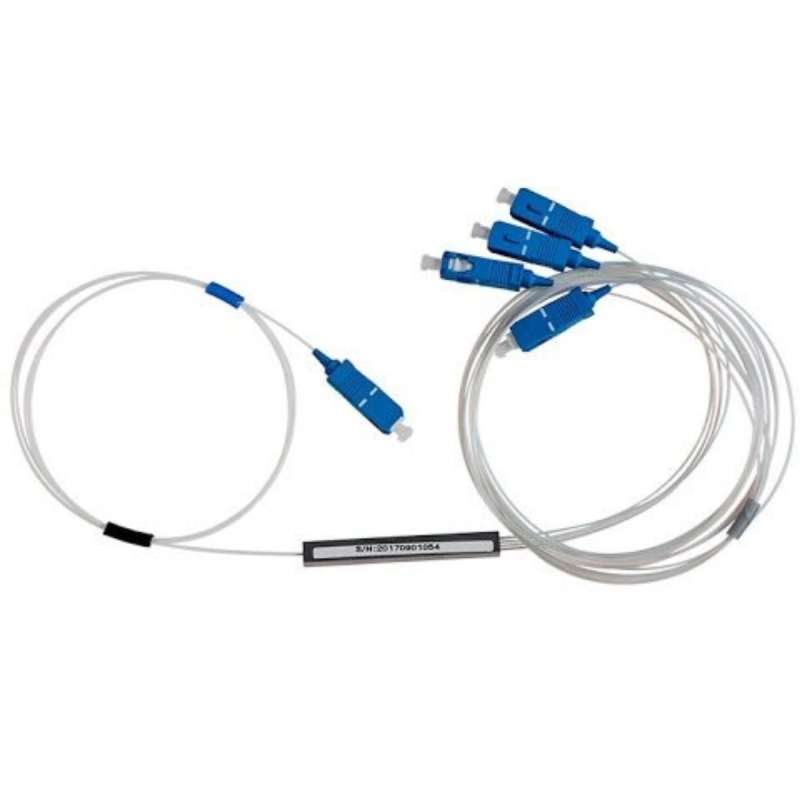 Jual Plc Splitter Micro 1:4 Spliter Mini Plc 1:4 Sc-upc Fiber Optic ...
