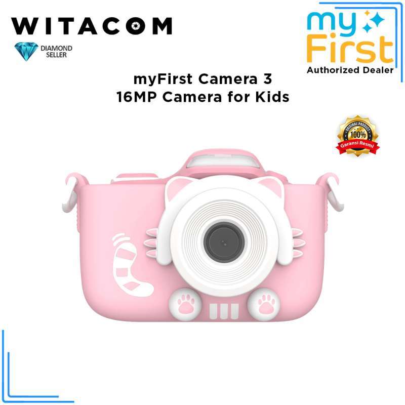 Jual Witacom - Myfirst Camera 3 16mp Camera For Kids - Original Di ...