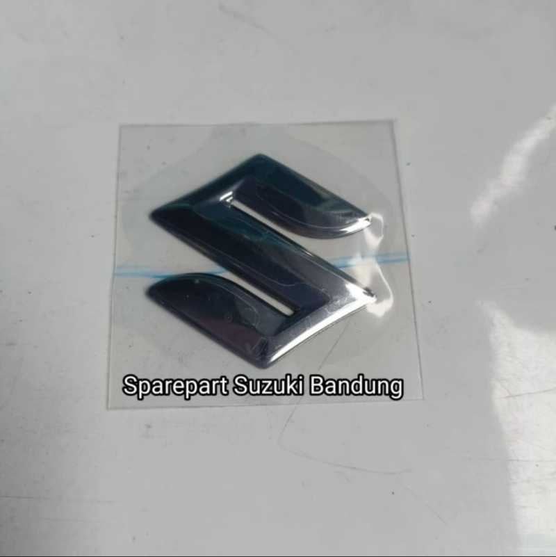 Jual Emblem Motor Logo S Suzuki ukuran 4cm x 4cm Lentur sudah ada ...