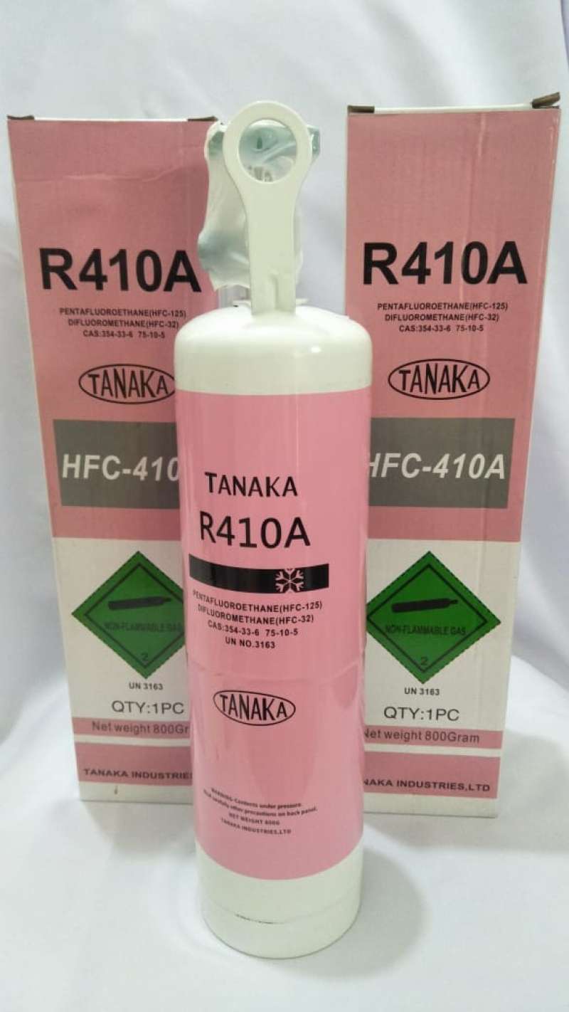 Promo Freon R410a kemasan 800gram Merk : Tanaka + Keran Pembuka REFRIGERANT Diskon 19% di Seller ...