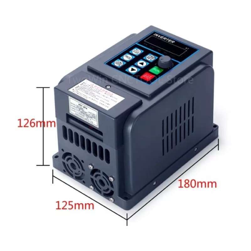 Promo Ac 220V Single Phase To Ac 380V Three Phase Vfd Motor Inverter 2.2Kw Diskon 17% di Seller ...