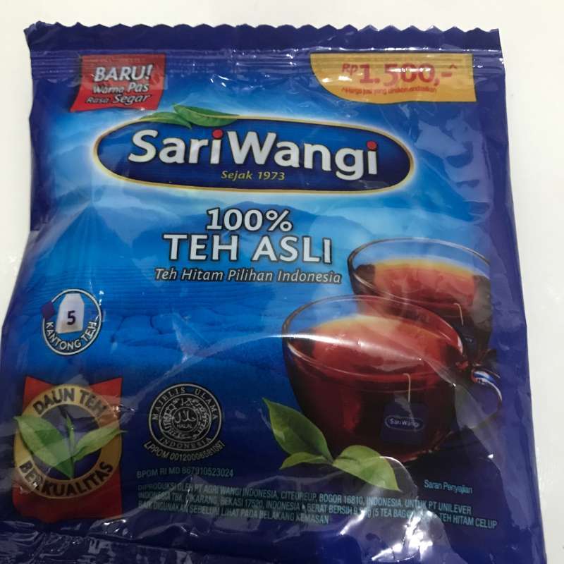 Jual Sariwangi Teh Celup Asli Sachet isi 5 kantong Teh di Seller la ...