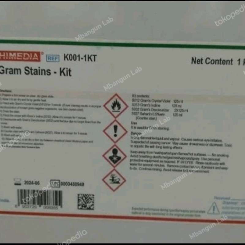 Promo Gram Stain Kit Diskon 29% di Seller Lulla Store - Kalibata, Kota ...