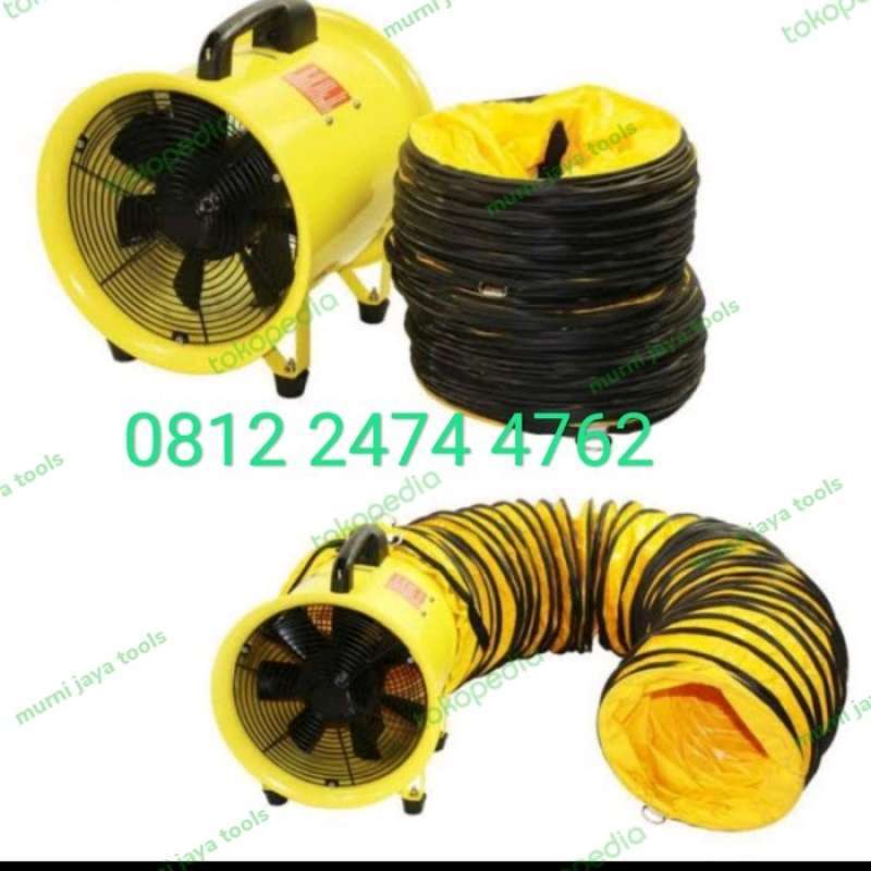 Promo Kipas Blower Portable Weka Ukuran 8' Plus Duct Hose 5 Meter ...