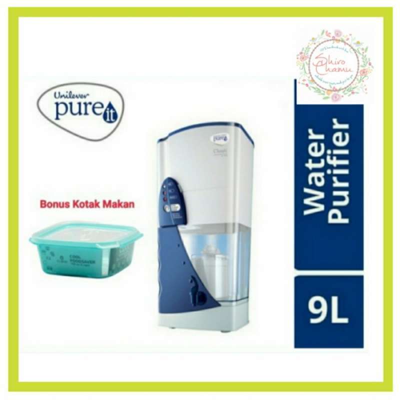 Promo Unilever Pure It Water Purifier 9L Dispenser Air Germkill Pureit ...
