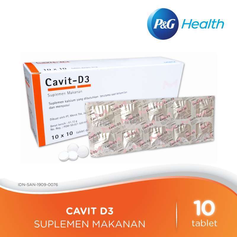 Jual Cavit D3 10 Caps Dus (10 Strip) Di Seller Blibli.com - Gudang ...