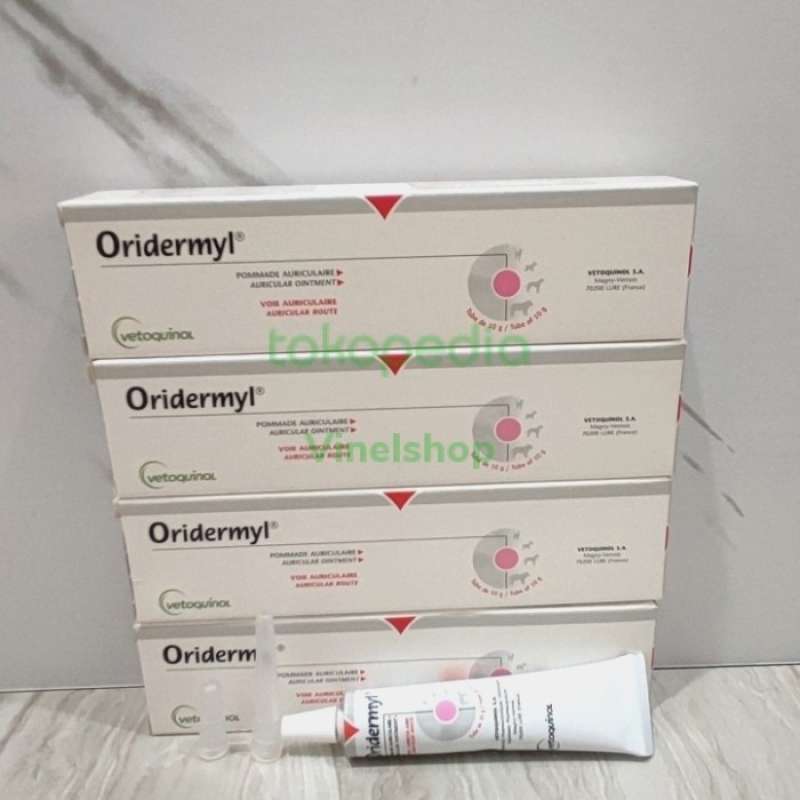 Promo Oridermyl Vetoquinol Gel Antibiotik Kutu Telinga Kuxcing Dan ...