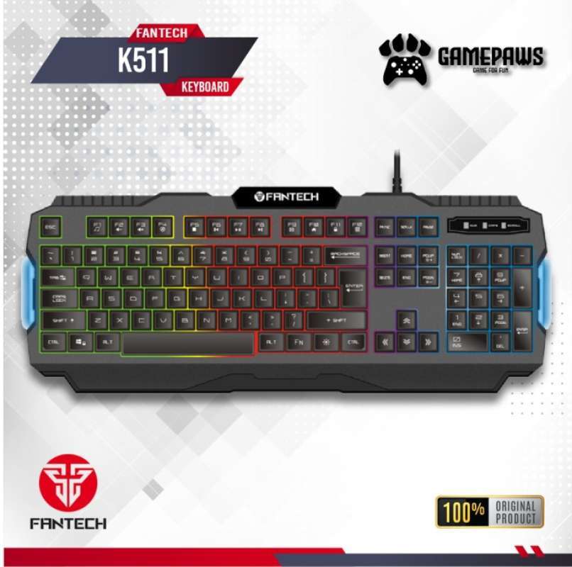 Promo Fantech K511 Hunter Pro Gaming Keyboard Diskon 17% di Seller ...