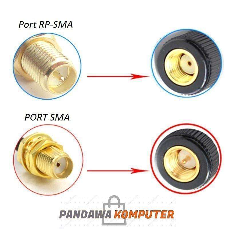 Jual Kabel Perpanjangan Antena Wifi Port Sma Pigtail Male-female ...