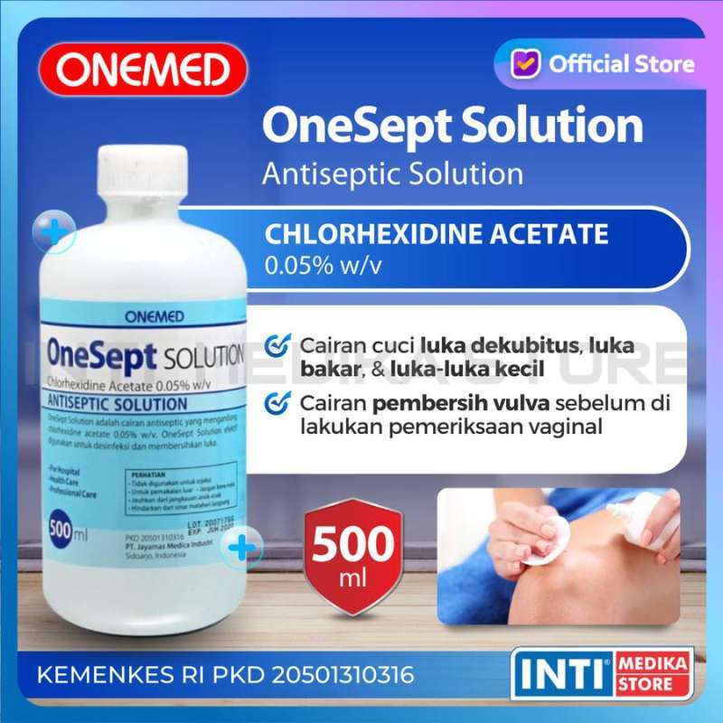 Jual ONEMED - OneSept Solution 500ml di Seller INTI MEDIKA STORE ...