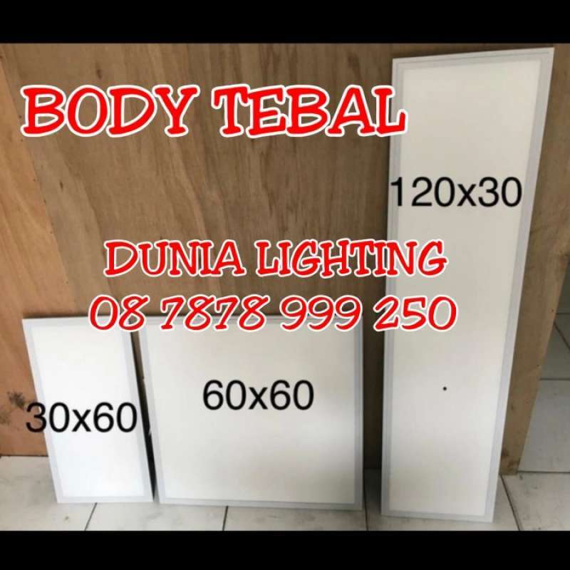 Promo Lampu Led Plafon Panel Light 60X60 Body Tebal 60 X 60 Inbow ...