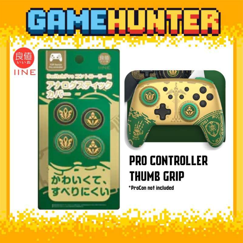 Jual IINE N Switch Pro Controller Analog Cap Zelda Tears of the Kingdom ...