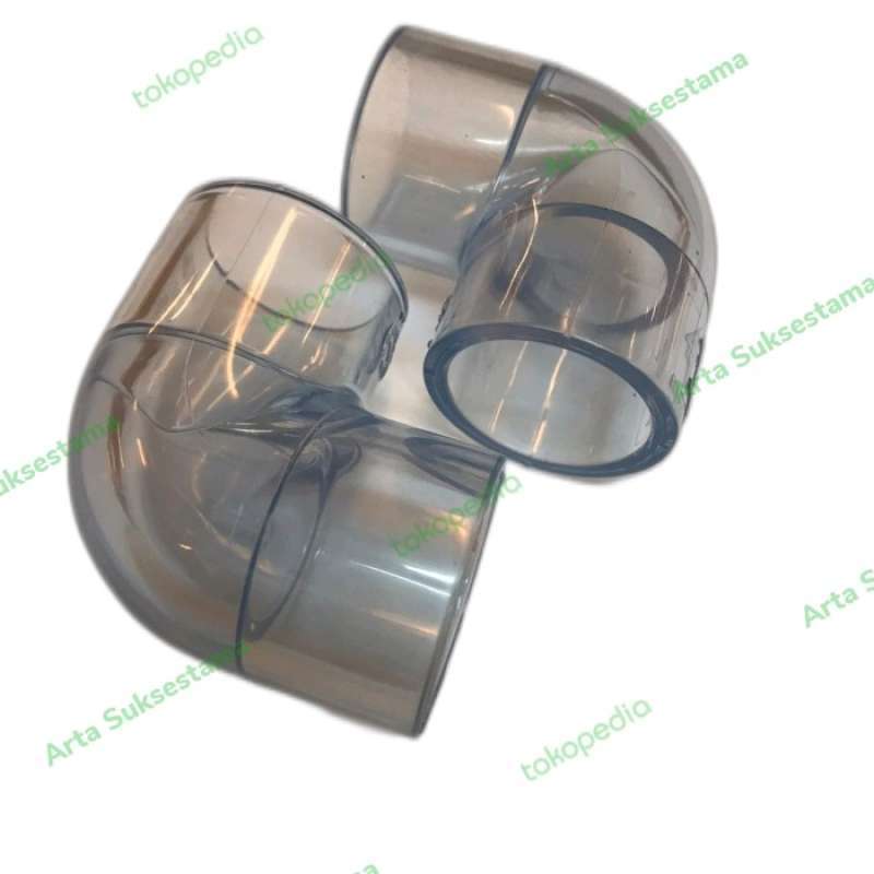Jual Elbow Knee 2 Inch Clear Transparan Pipa Pvc Bening di Seller ...