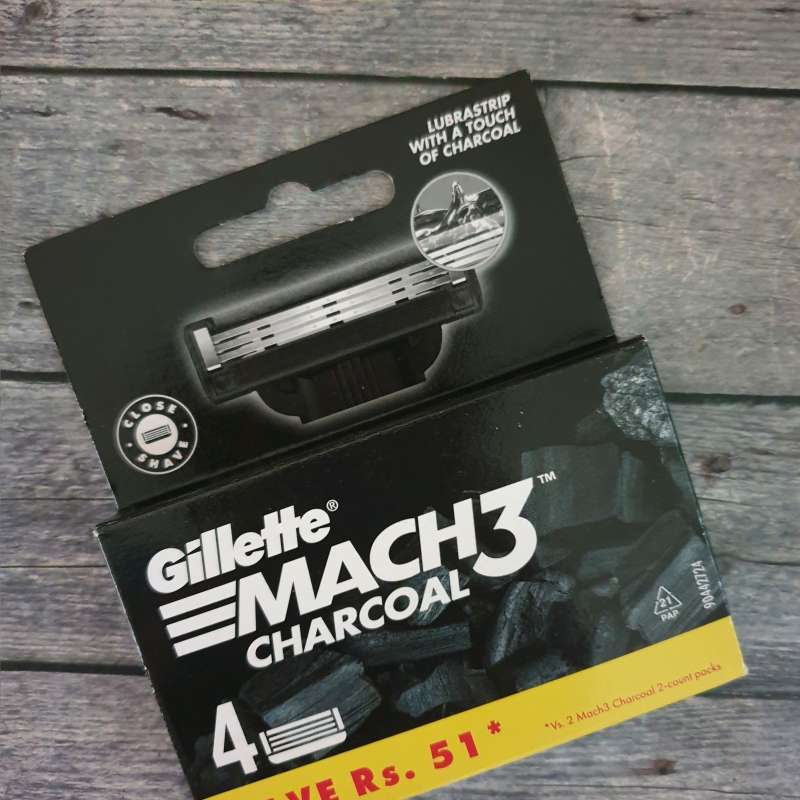 Jual Gillette Mach 3 Charcoal Pisau Cukur Blades Vietnam Singapore di ...