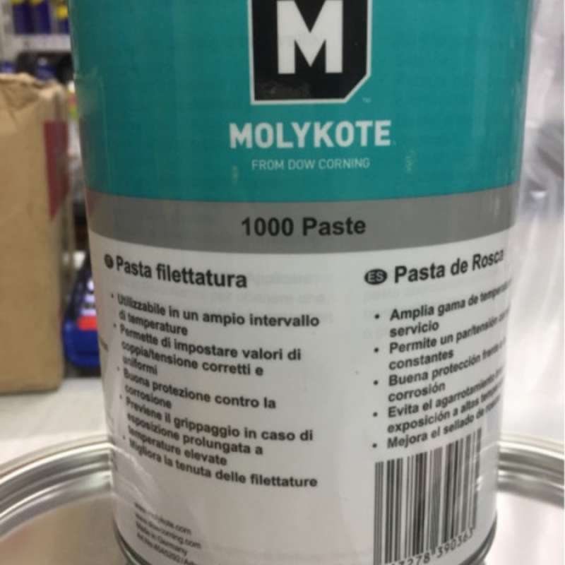 Jual Molykote 1000 Paste,anti Seize,solid Lubricant,pelumas Baut Anti ...