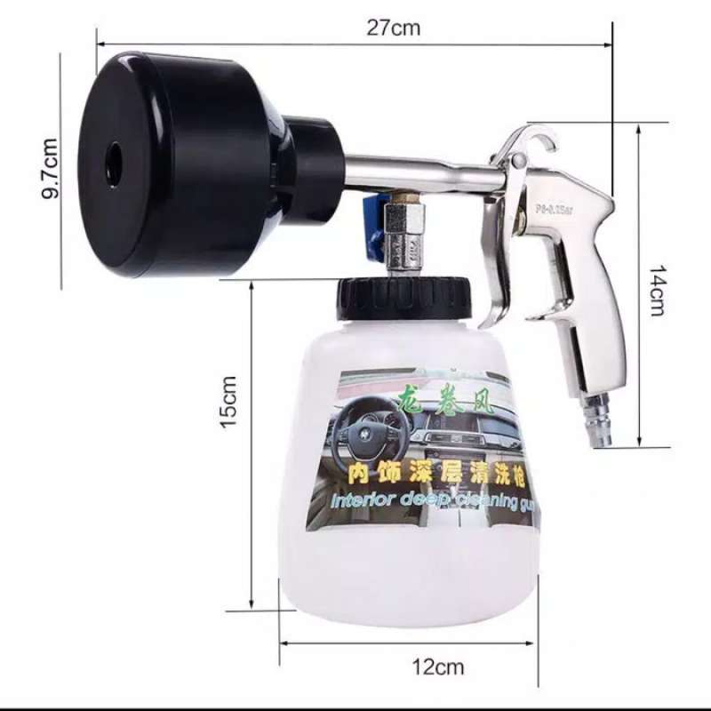 Promo Tornado Foam Gun /bubbel Gum Foam Gun /kompresor Gum /alat Cuci ...