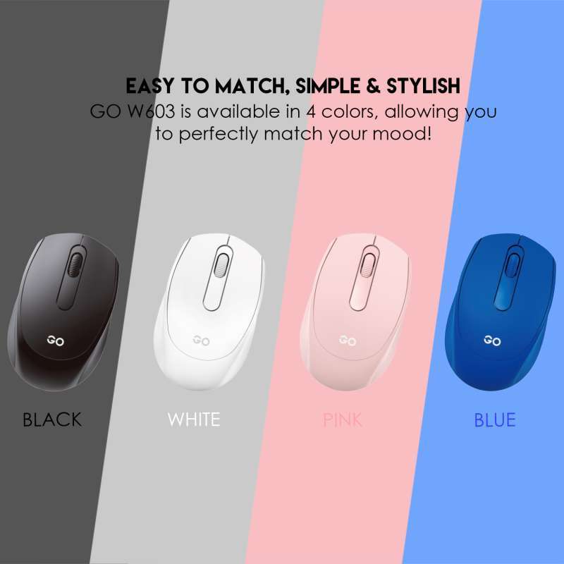 Promo Mouse Wireless Office Fantech Go 2.4ghz 1600dpi - Hitam Diskon 50% Di Seller Fantech ...