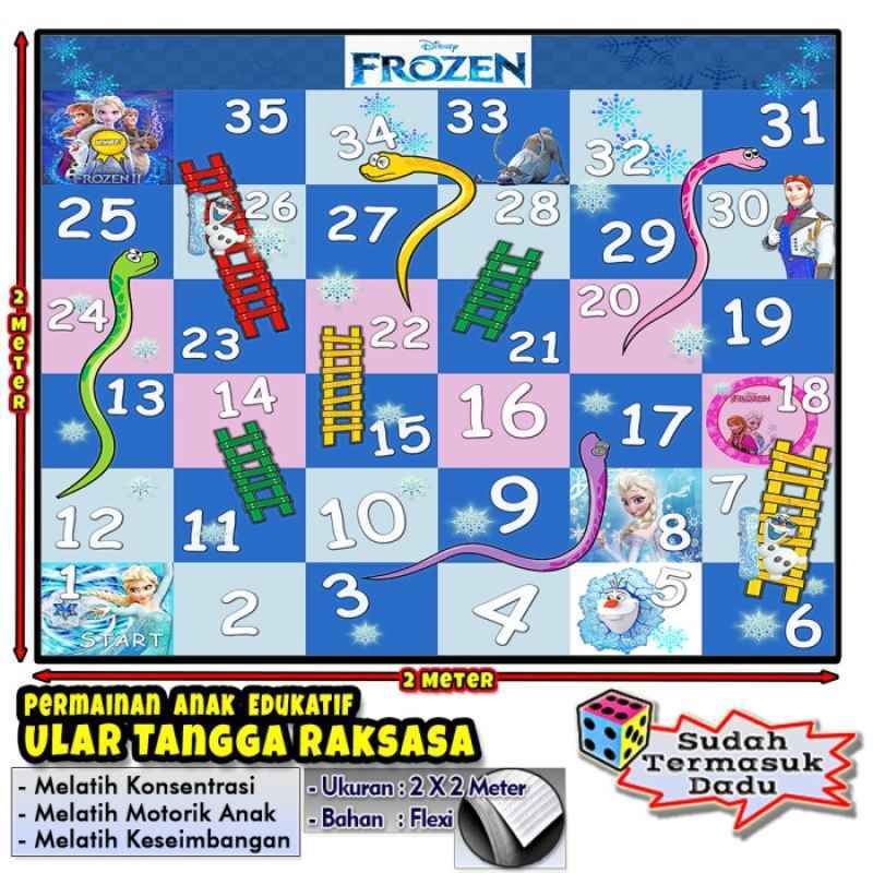 Jual Karpet Ular Tangga Jumbo / Ular Tangga Raksasa Di Seller Pasaraya ...