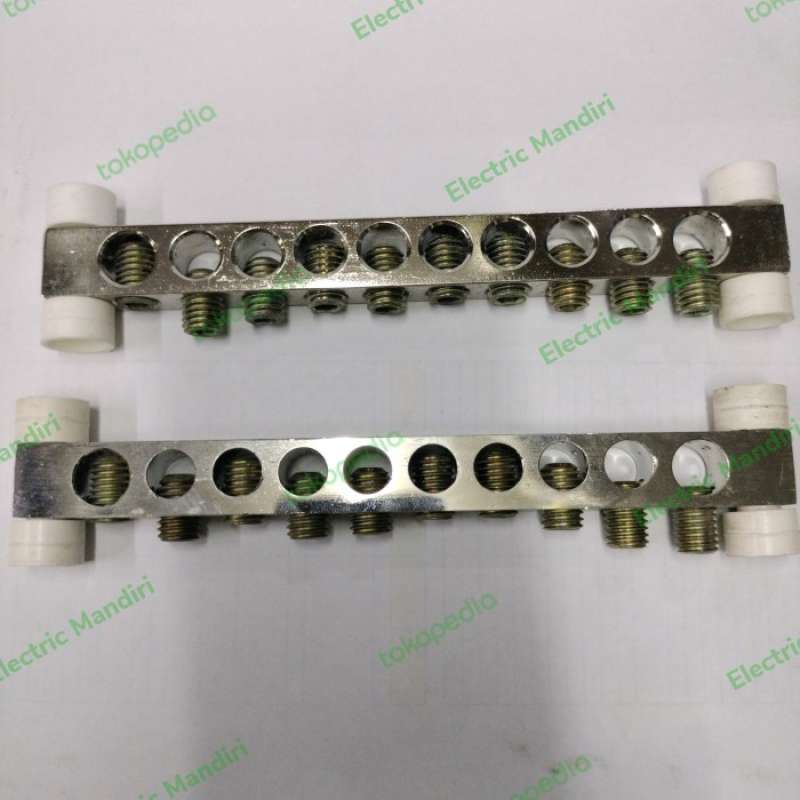 Promo TERMINAL BLOCK GROUNDING 10 POLE BAUT L Diskon 23% di Seller ...