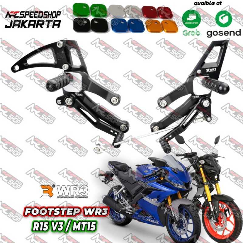 Promo Foot Step Racing WR3 V-Series Yamaha R15 V3 / MT15 Diskon 33% di ...