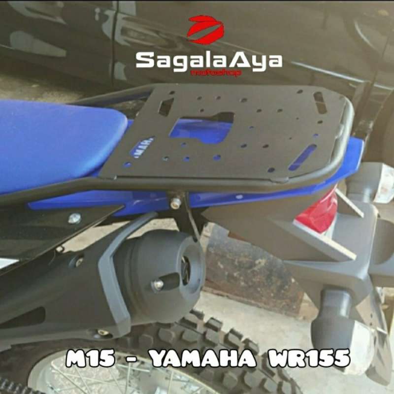 Promo Bracket Top Rack Yamaha WR155 breket center box M15 M 15 Givi ...