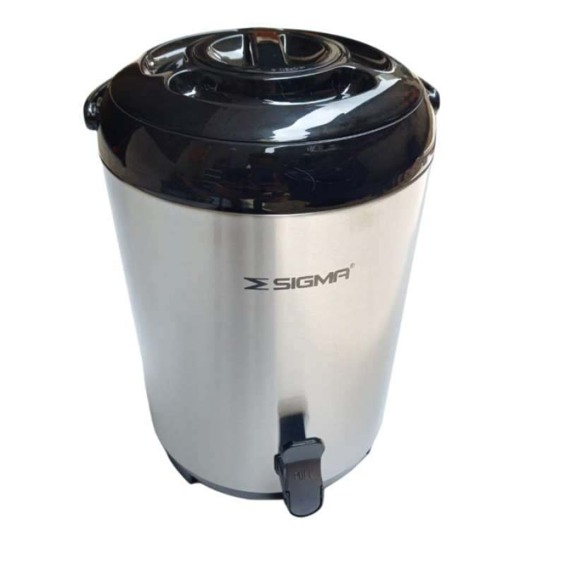 Promo Water Jug Sigma 9.5 Liter Stainless Steel Dispenser Termos Besar ...