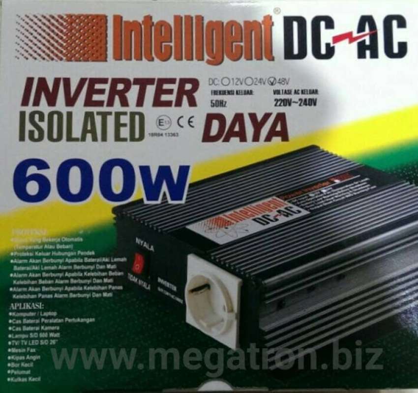 Promo Inverter 48V Dc To 220V Ac 600 Watt - Merk Intelligent (Taiwan ...