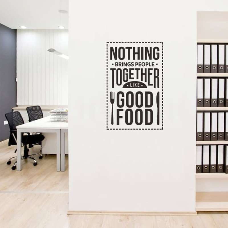 Promo Custom Wall Sticker Tulisan Dinding dan Kaca Cafe Diskon 20% di ...