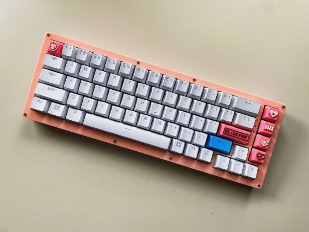 Jual Custom Case Voyager68 Milky Way Edition Wireless Mechanical ...