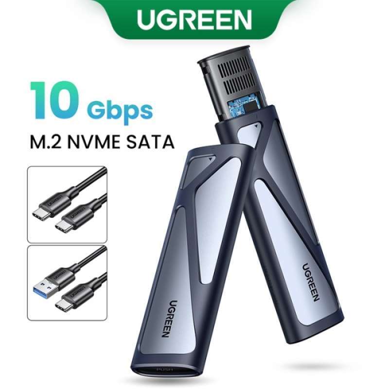 Jual Ugreen M2 Casing Hardisk Ssd Nvme M.2 Ke Usb Type C 3.1 Ssd Untuk ...