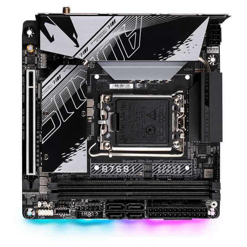 Jual Gigabyte Motherboard Intel B760i Aorus Pro Ddr4 Lga 1700 Mini-itx Di Seller Myclub Official ...
