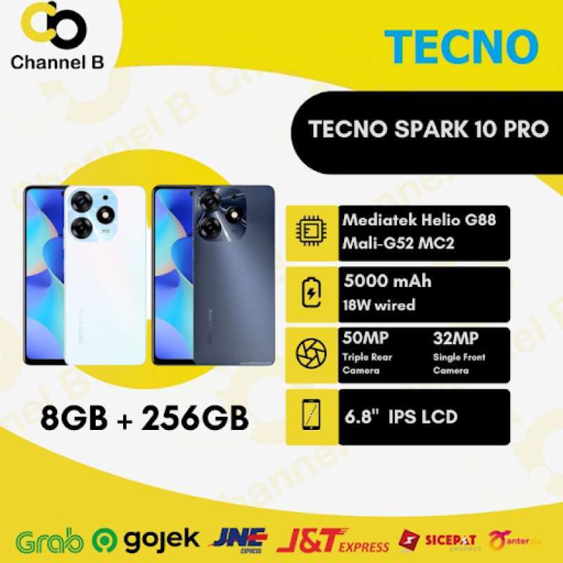 Promo Tecno Spark 10 Pro [ 8gb / 256 Gb ] Smartphone - Garansi Resmi ...