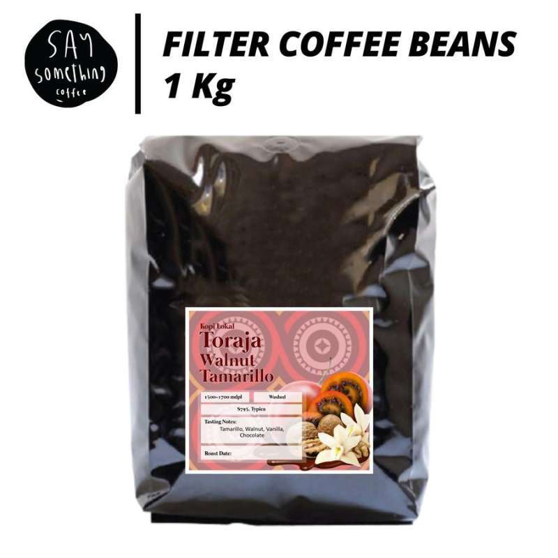 Jual Kopi Toraja Walnut Tamarillo 1 Kg (Biji Kopi Arabika - Filter ...
