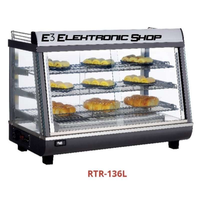 Promo Getra Showcase Food Warmer Penghangat Kue Dan Roti Rtr-136L ...