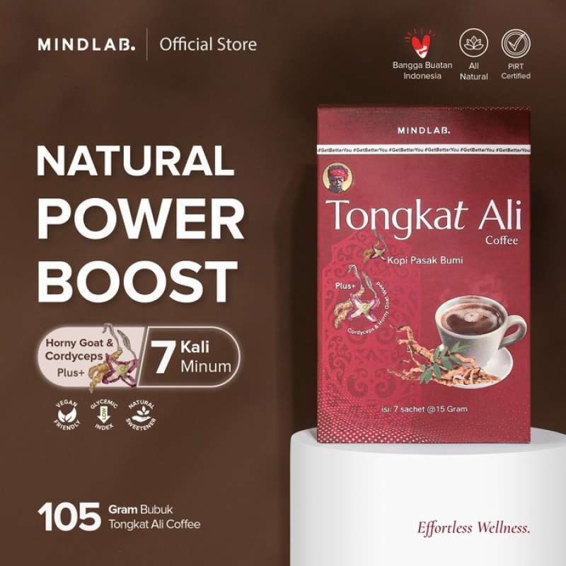 Promo Kopi Pasak Bumi / Tongkat Ali PLUS Horny Goat Weed& Cordyceps 105 ...