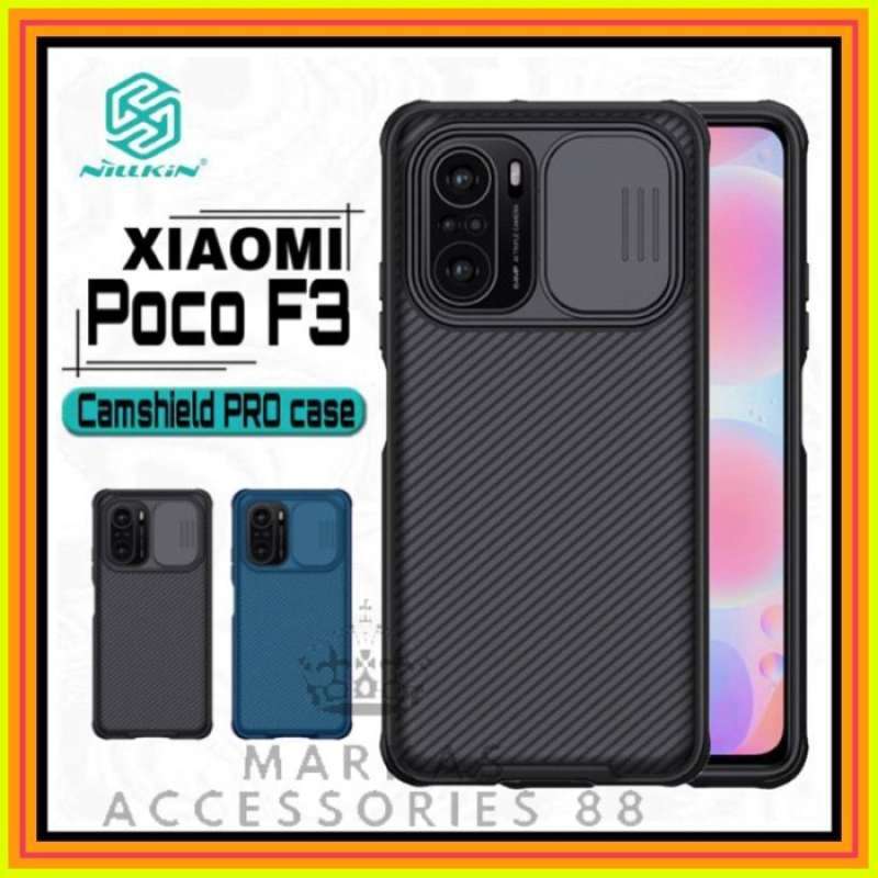 Promo Xiaomi Poco F3 Nillkin Camshield Pro Original Hard Case Pocophone ...