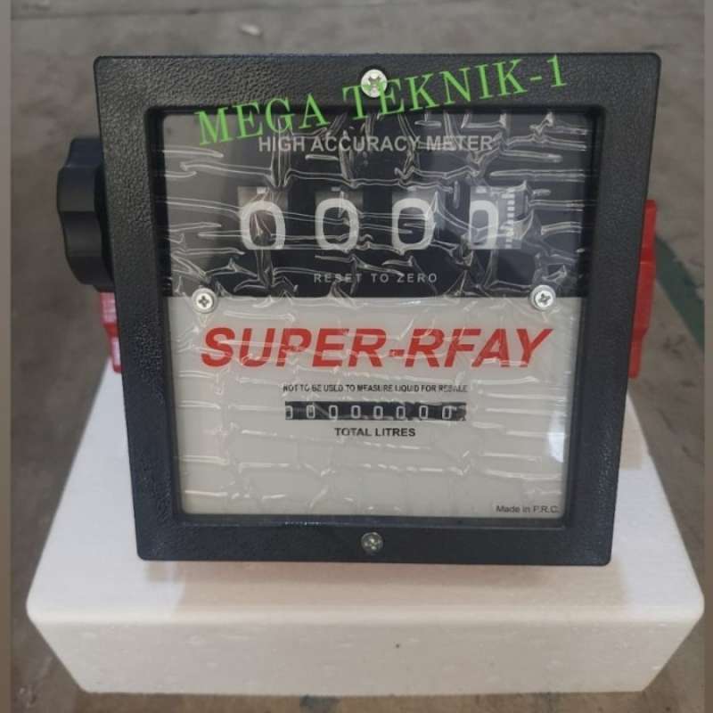 Promo Flow Meter Solar Super RFAY /METERAN SOLAR 4 digit size 2inch ...